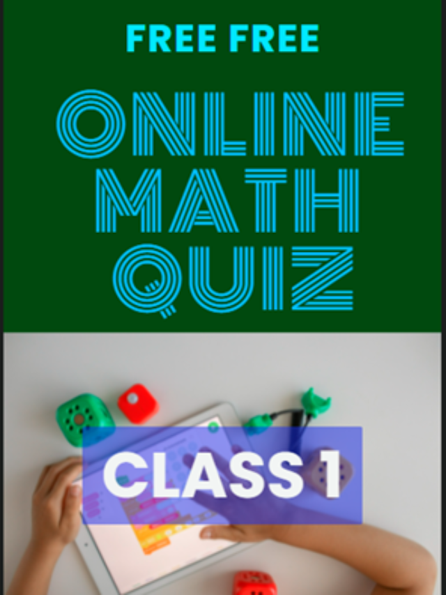 Maths Quiz For Class 1 Shiv Education
